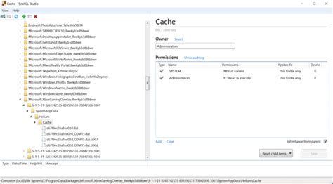 Are The Cprogramdatapackages Subfolders Permissions All Supposed To