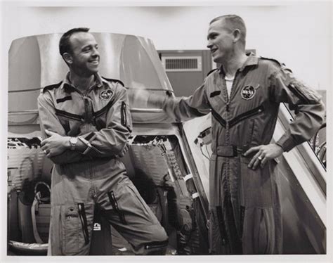 Gemini 1 Rare Nasa Alan Shepard Frank Borman Simulator 10x8 Original Photo Ebay