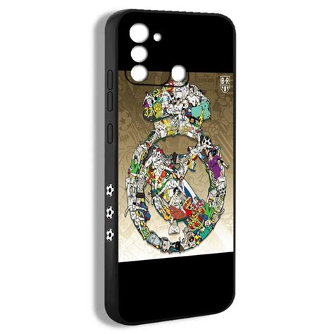 чехол для смартфона Подходит для Tecno Spark 8c Логотип Реал Мадрид аниме рисунок Uzu18 купить