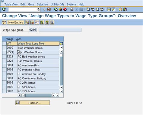 Valuation Of Time Wage Types Using Pay Scale Depen Sap Community
