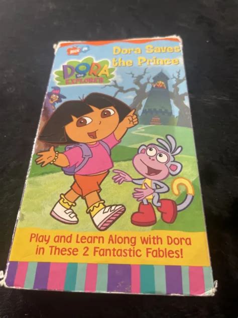 Dora The Explorer Dora Saves The Prince Vhs 2002 Nick Jr Eur 557