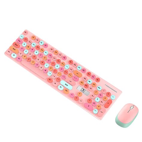 Wireless Keyboard And Mouse Set 24g Wireless Sile Grandado