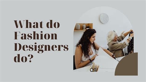 What Do Fashion Designers Do Le Fashion Lab