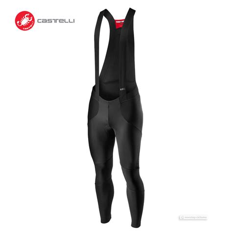 Castelli Sorpasso Ros Bib Tights Black — Nonstop Ciclismo Gear