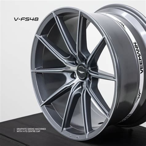 Bm Autosport New 19 Inch Veemann V Fs48 Alloy Wheels In Graphite Smoke