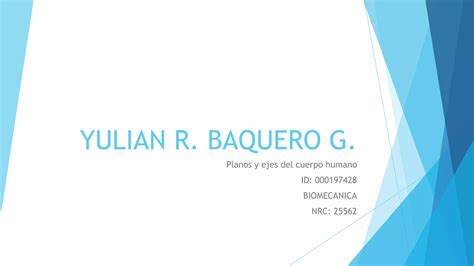 Planos Y Ejes Ppt