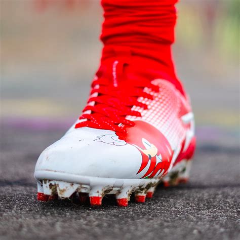 Knuckles The Echidna Football Cleats Quantum Speed By Phenom Elite
