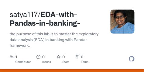 Github Satya117eda With Pandas In Banking The Purpose Of This Lab