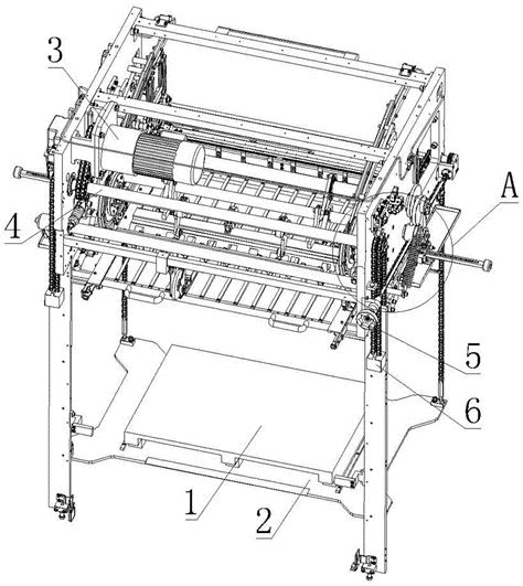 模切机的收纸托盘定位装置的制作方法