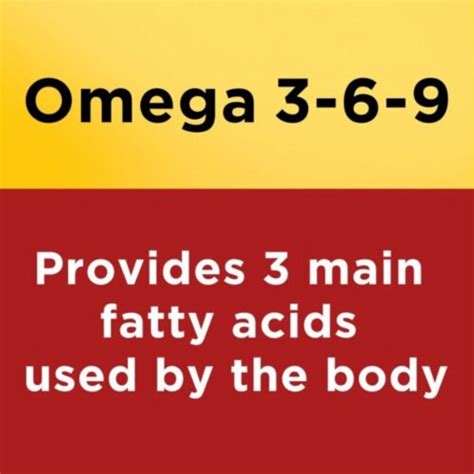 Nature Made Triple Omega 3 6 9 Softgels Dietary Supplement 170