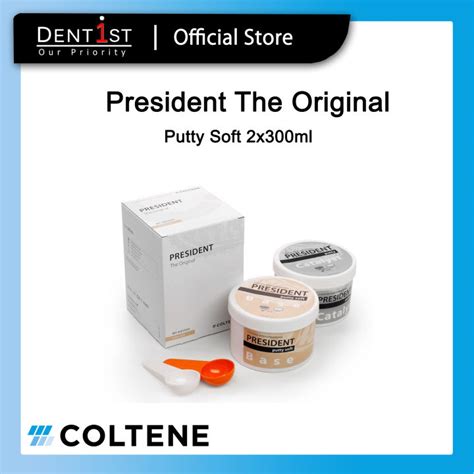 President The Original Putty Soft 2 X 300ml Dent1st Corporation Coltene Lazada Ph