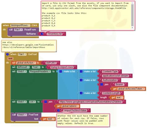 Fusiondb Using Fusion Tables With App Inventor As A Database The