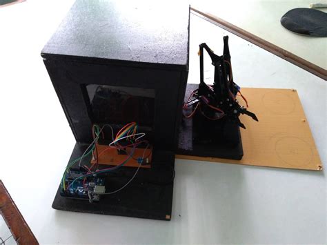 Kontrol Lengan Robot 4 Servo Menggunakan Aplikasi Via Bluetooth