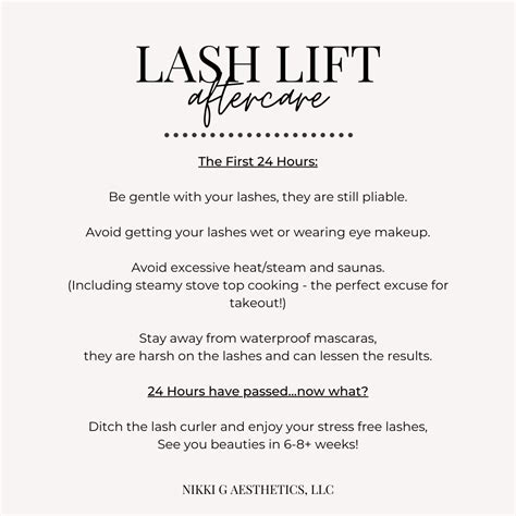Lash Aftercare Business Card Template Editable In Canva 59 Off