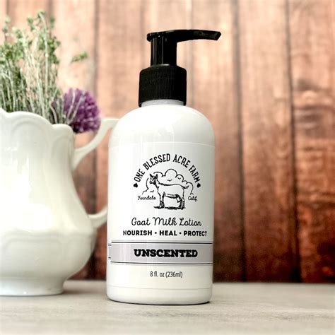 Unscented Goat Milk Lotion Unscented Hand Cream Fragrance Free Etsy
