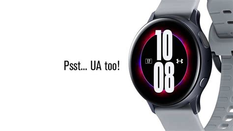 Galaxy Watch Active2 Under Armour Edition Official Details
