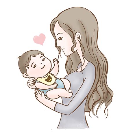 Mothers Day Cute Cartoon Character Image Warm Warm Mother S Day Cute