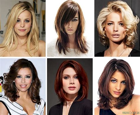 Зачіски жіночі на середнє волосся осінь 64 Фото Ідей