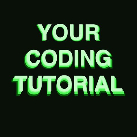 Your Coding Tutorial Youtube