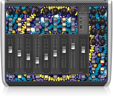 Midi Control Surface Skin Overlay Behringer X Control Compact Reverb