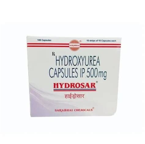Hydroxyurea Capsules Ip 500 Mg At ₹ 80stripe Myelostat In Nagpur