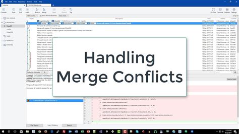 Handling Merge Conflicts With Visual Studio And Sourcetree Of