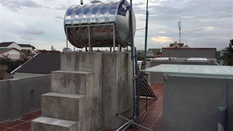 Kho Tư Liệu Xây Dựng Chân Bồn Nước Mái Xây Bằng Gạch Bồn Chứa Nước