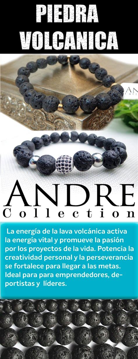 Andre Collection Increíbles Diseños Pulseras Collares Etc De Piedra Volcanica Solo
