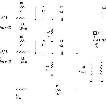Simplified Equivalent Circuit Of The Pulser Download Scientific Diagram