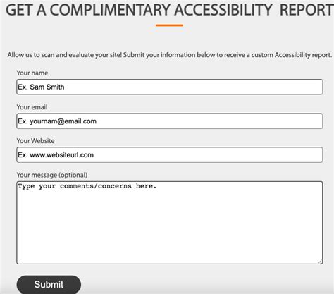 Why Do Your Forms Need To Be Accessible On Your Website Website