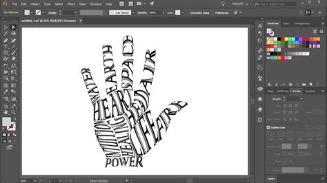 How To Create Text In Adobe Illustrator Design Talk