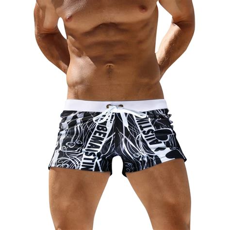 Sd373 신사복 수영복 성가 섹시한 수영 트렁크 핫 비치 반바지 수영복 남성 수영 브리프 Mayo De Praia Homens