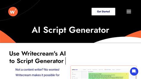 Writecream Free AI Script Generator Futureen
