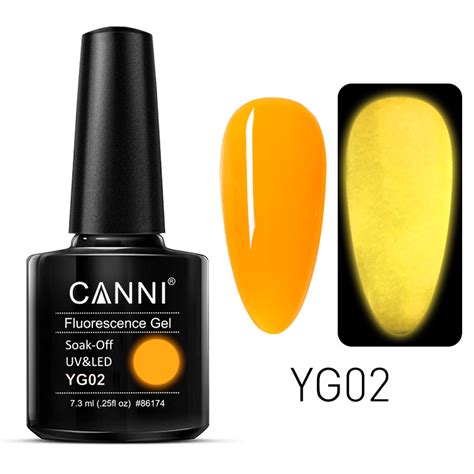 Гел лак Canni Fluorescence 02 Damamadama