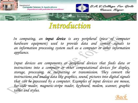 Ppt Input Devices Powerpoint Presentation Free Download Id1932003