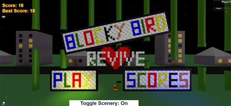 Blocky Bird By Devsean