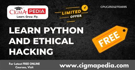 Learn Python And Ethical Hacking Free Udemy Course Cigma Pedia