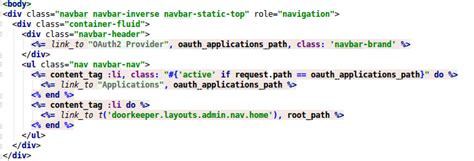 Rails エラー Nameerror In Doorkeeperapplicationsindex