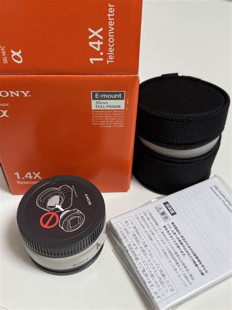 Sony Sel14tc 1 4x テレコンバーター メルカリ