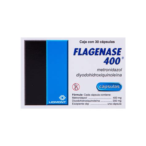 Flagenase 400 Oral 30 Capsulas Liomont— Farmacia Santa Fe