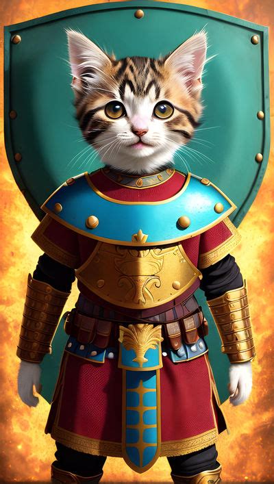 Ancient Roman Kitten Hero Photo By Aiartqueen On Deviantart