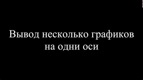 Matlab 48b Вывод нескольких графиков на одни оси Youtube