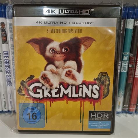 Gremlins 1 Kleine Monster 4k Ultra Hd Blu Ray 2d Gebraucht In