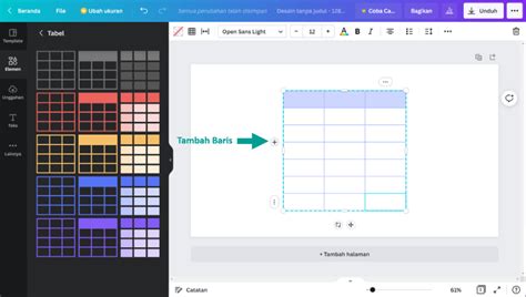 Cara Membuat Tabel Di Canva Dan Mengaturnya Dengan Mudah