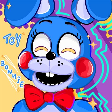 Fnaf Toy Bonnie Fanart