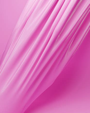 Pink Folds Ripples Rubber Latex Silky Smooth Vibrant Abstract