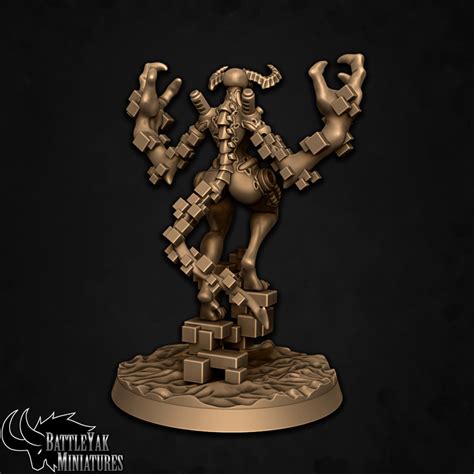 3d Printable System Daemon By Battle Yak Miniatures