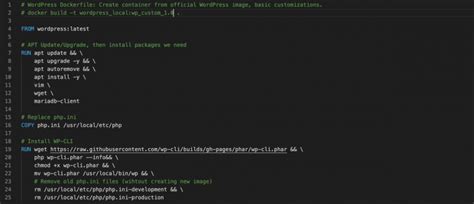 Wordpress And Docker Build Custom Images With Dockerfiles Massolit