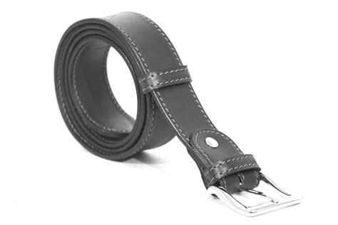 Cintura Vero Cuoio Nero 4 Cm Mtm Cc Franco Cuoio Borse Per Harley