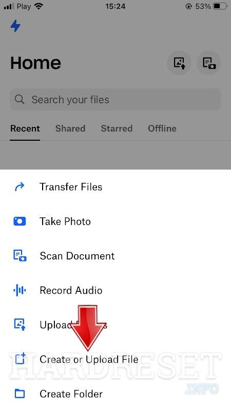 How To Create New File In Dropbox HardReset Info